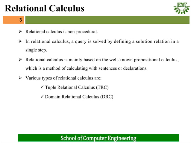 Dbms 14: Relational Calculus | PDF