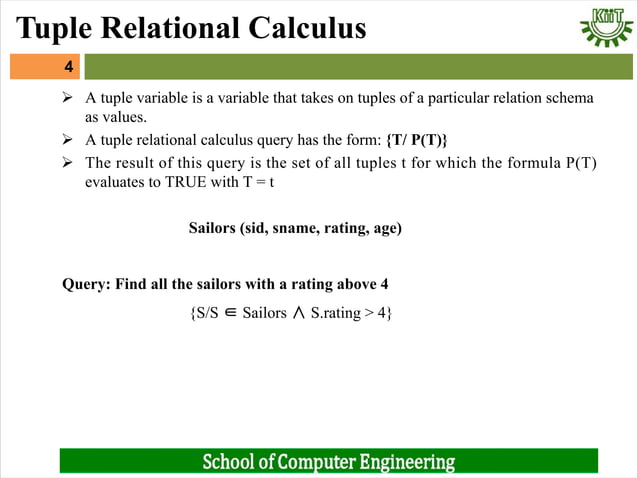 Dbms 14: Relational Calculus | PDF