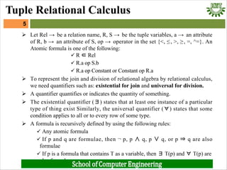 Dbms 14: Relational Calculus | PDF