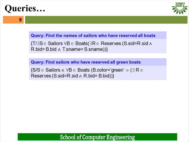 Dbms 14 Relational Calculus Pdf 8756