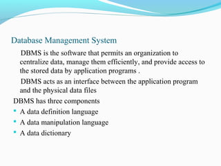 Dbms | PPT
