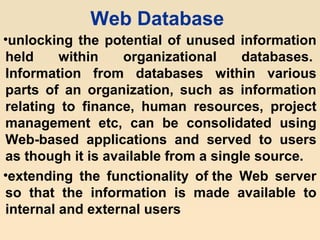 Open Source Database Management Software available on the Net | PPT