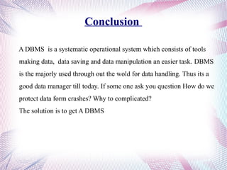 Database Management system | PPT