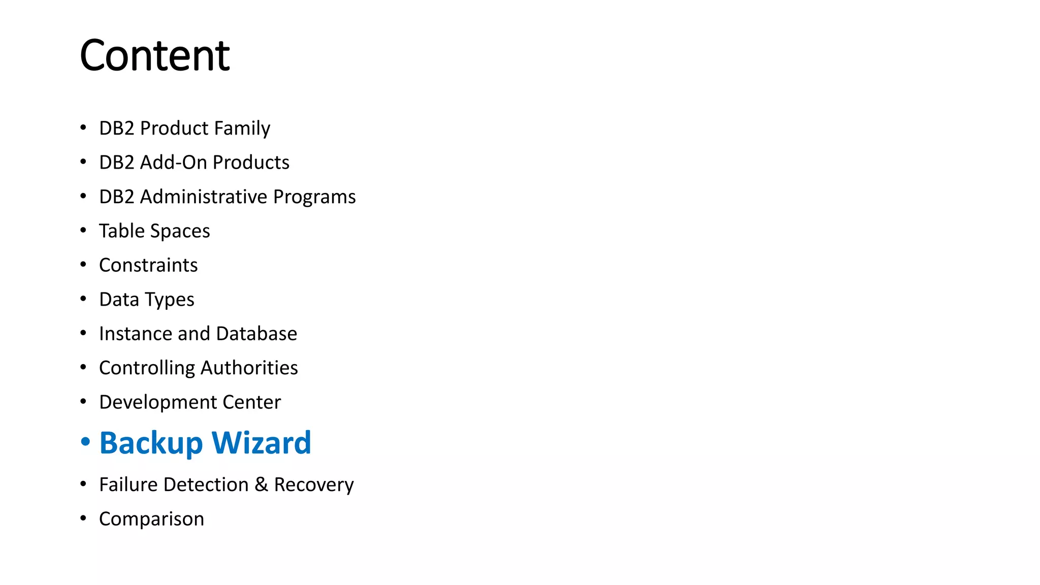 IBM DB2 | PPTX
