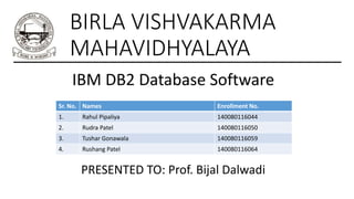 IBM DB2 | PPTX