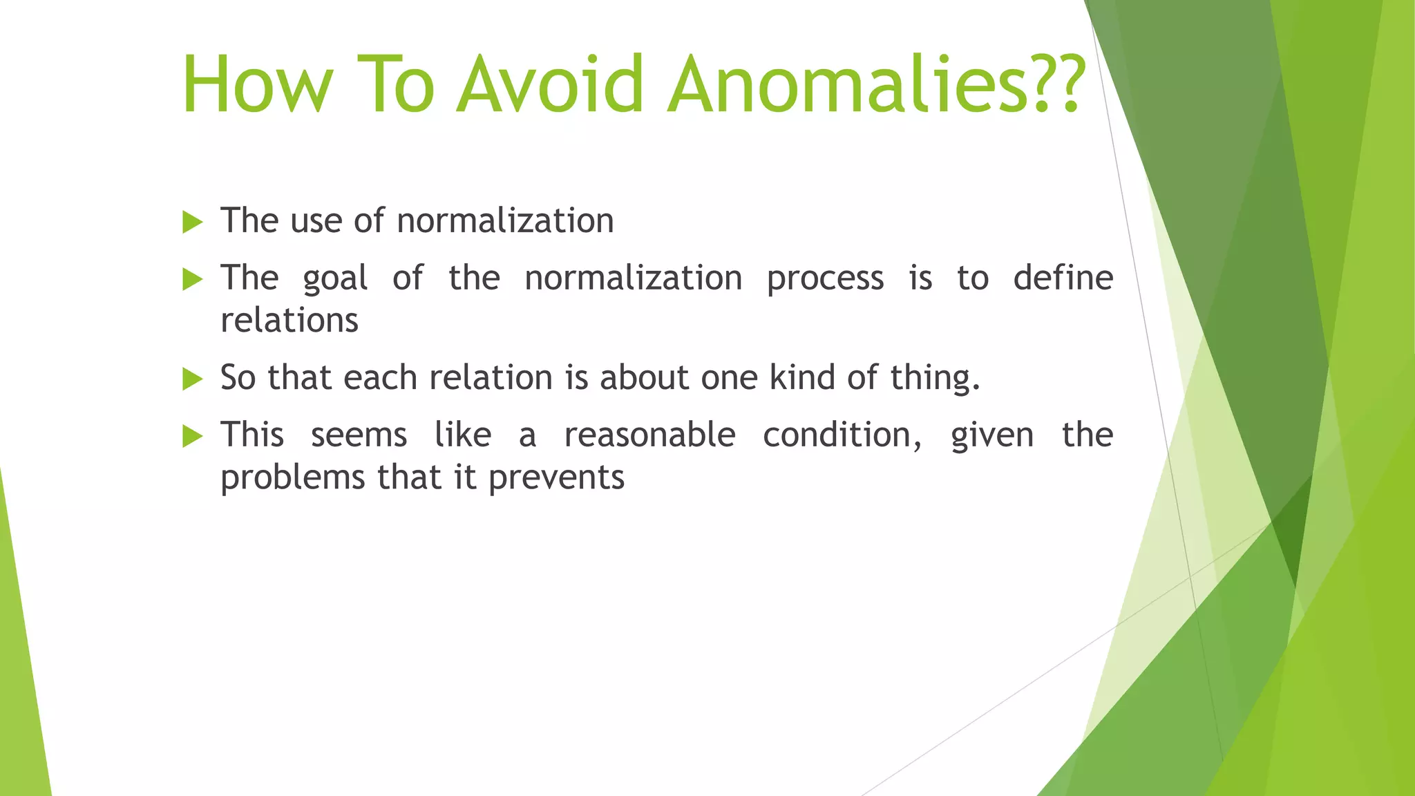 Data Redundancy & Update Anomalies | PPTX