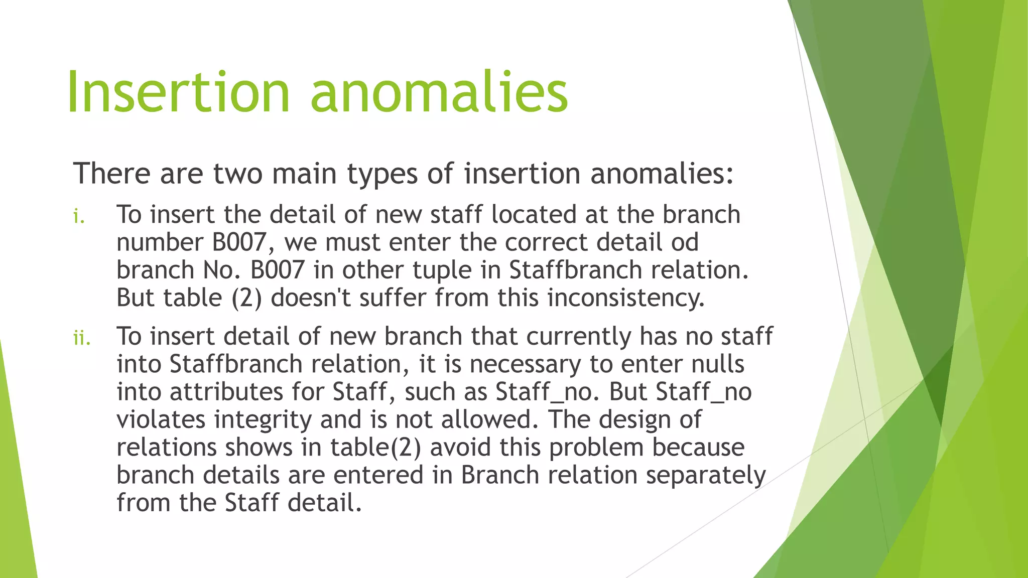 Data Redundancy & Update Anomalies | PPTX