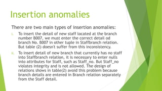 Data Redundancy & Update Anomalies | PPTX | Databases | Computer ...