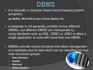 Database management system | PPT