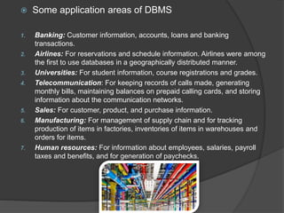 Database management system | PPTX
