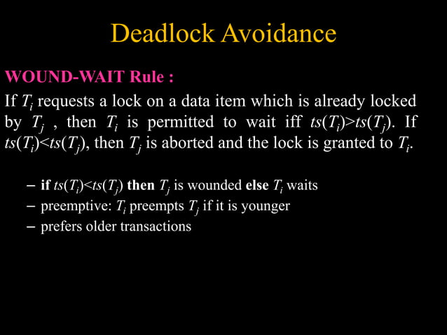 Concurrency Control In Database Management System Pptx Databases Computer Software And