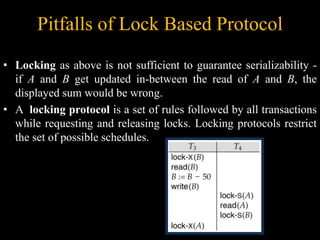 Concurrency Control in Database Management System | PPTX