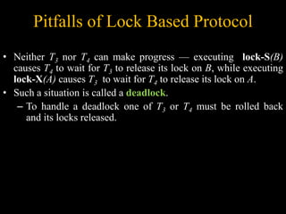 Concurrency Control in Database Management System | PPTX