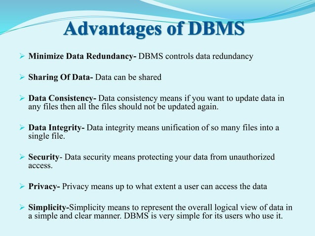 Dbms | PPT