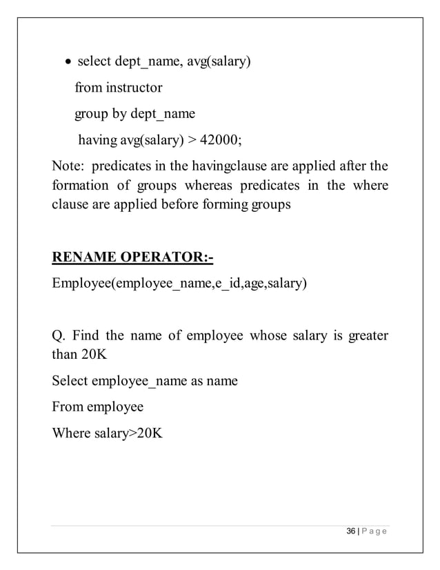 Database Management System Lab File Docx Databases Computer Software And Applications