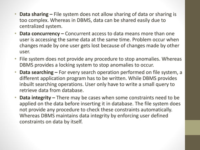 DBMS ppt by dipali jadhav | PPTX | Databases | Computer Software and Applications