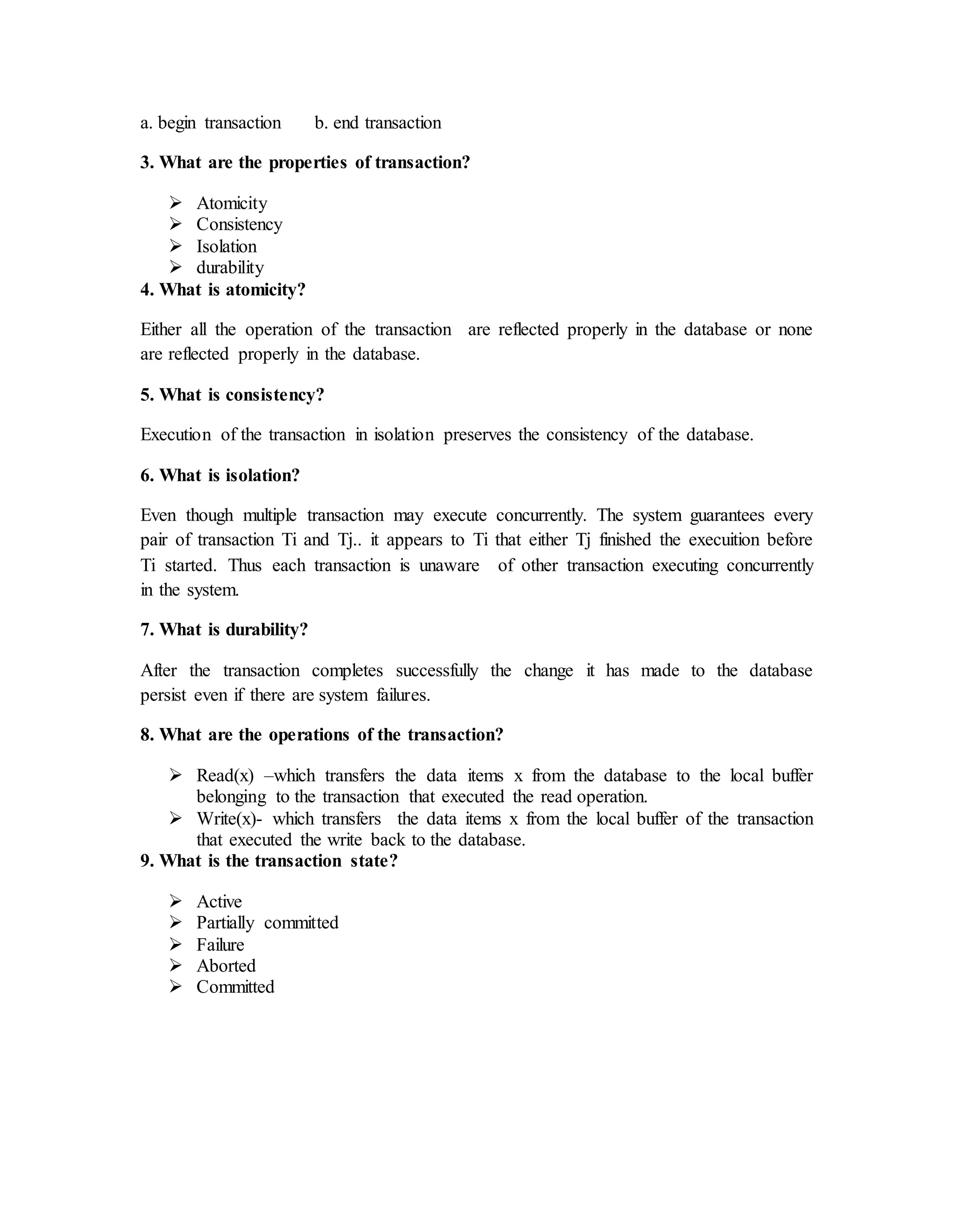 Data Base Management System Short Notes Pdf 