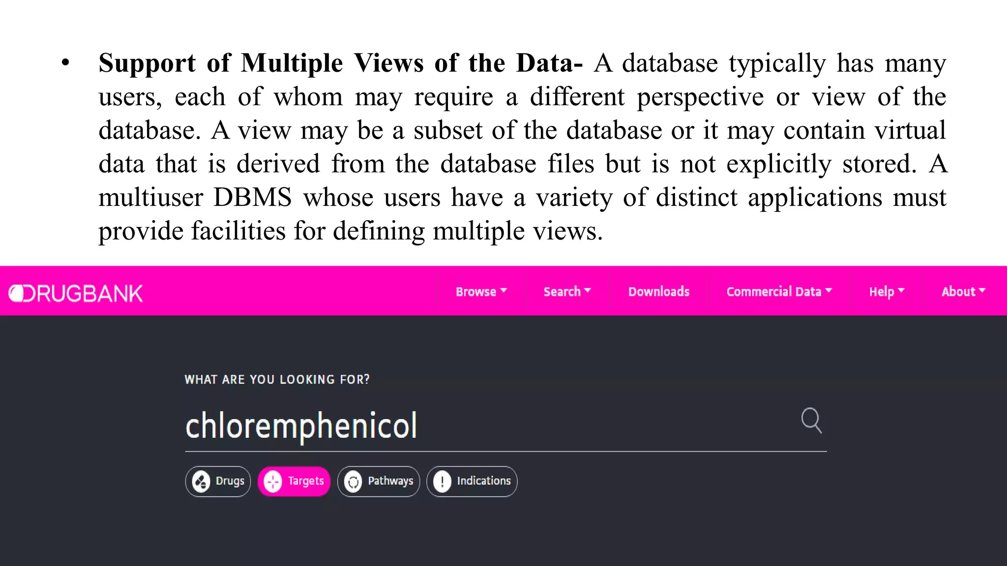 Characteristics and Advantages of Database Management System | PDF