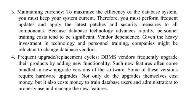 Characteristics and Advantages of Database Management System | PDF | Databases | Computer ...