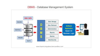 Characteristics and Advantages of Database Management System | PDF | Databases | Computer ...