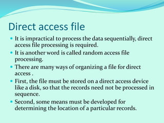 Data Processing in Fundamentals of IT | PPT