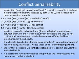 Transaction and serializability | PPT