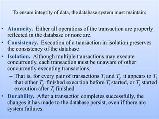 Transaction and serializability | PPT