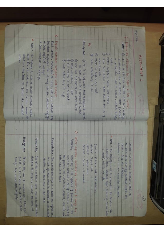 DBMS LECTURE NOTES FOR AKTU | PDF