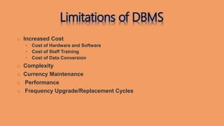 ppt on database management | PPT