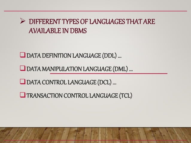 DBMS.pptx | Databases | Computer Software and Applications