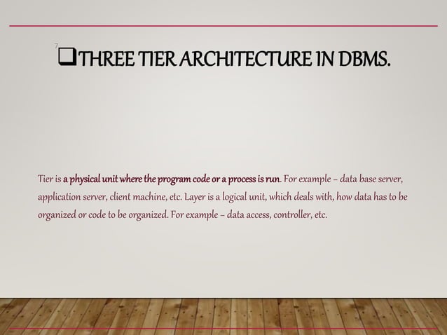 DBMS.pptx | Databases | Computer Software and Applications