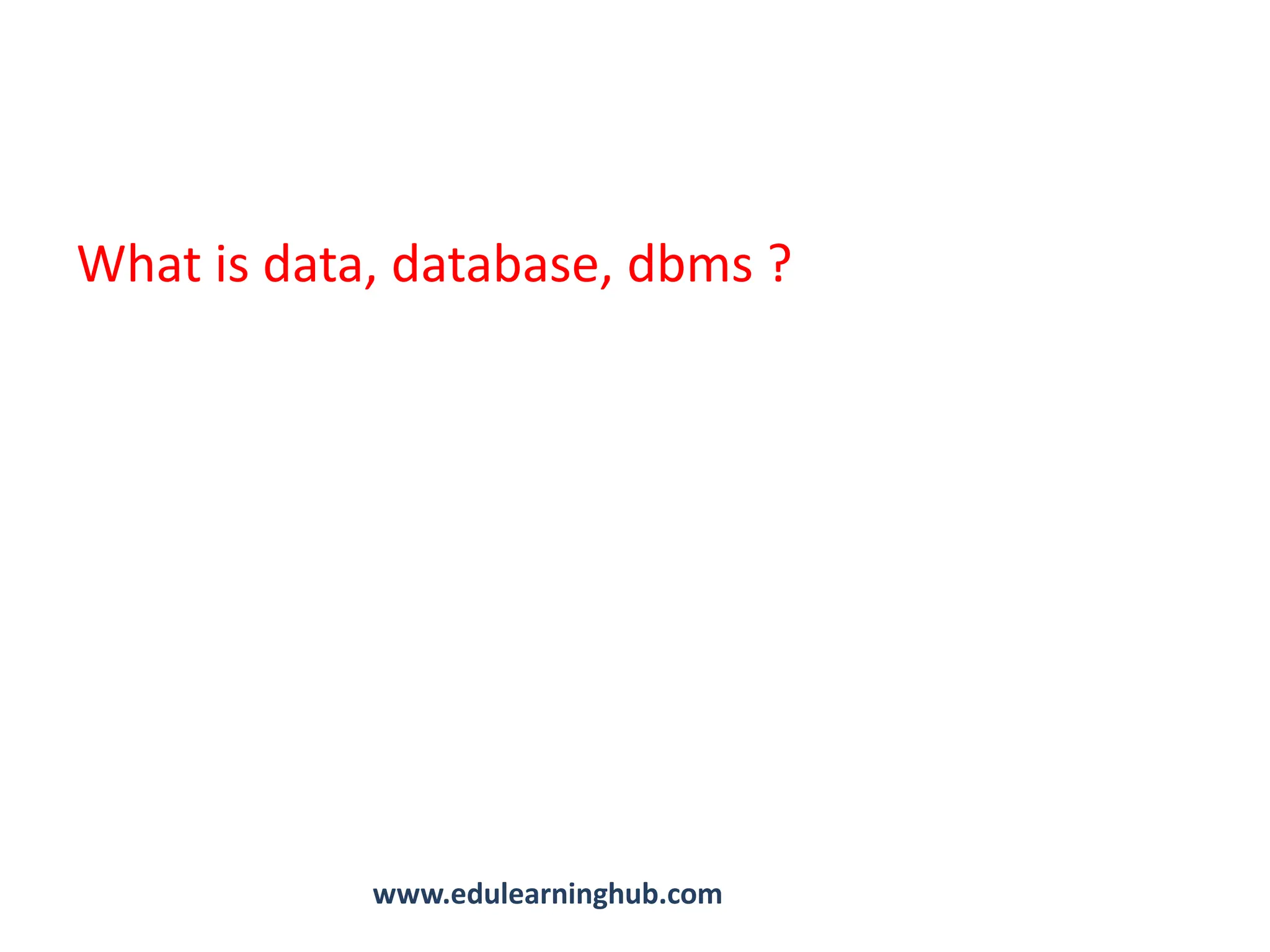IMPORTANT QUESTIONS OF Data Base Management System MGU | PPT