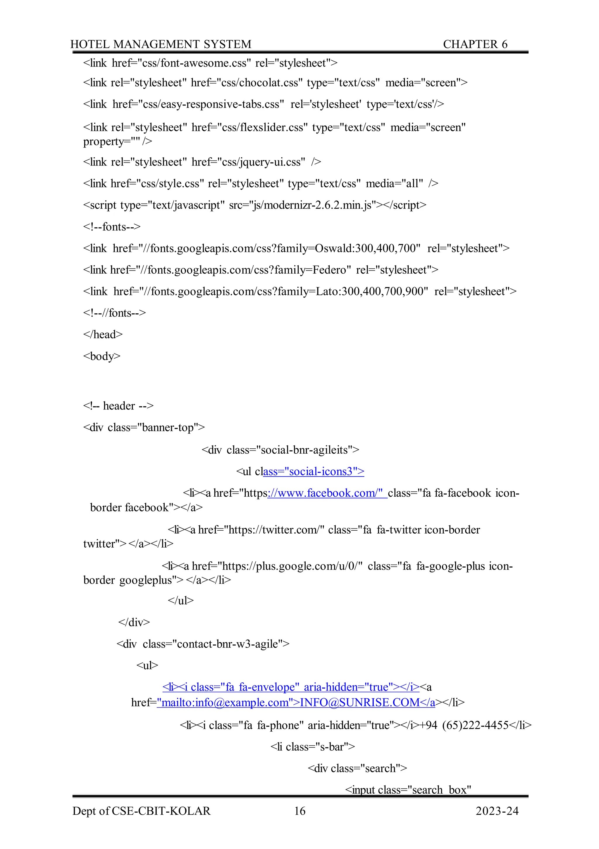 Hotel management system in a DBMS project | PDF