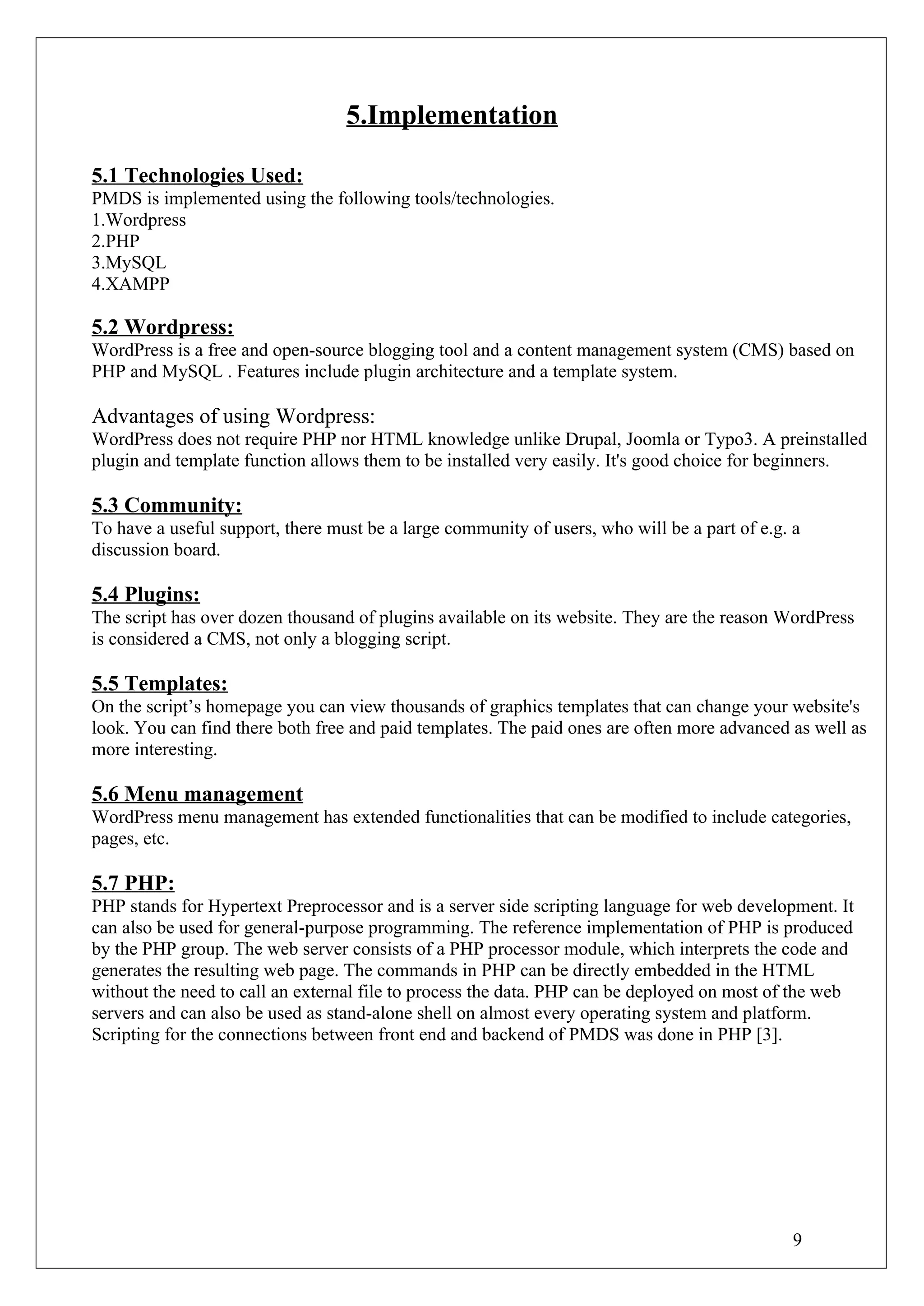 PERSONALIZED MOVIE RECOMMENDATION SYSTEM MINOR PROJECT REPORT | DOCX