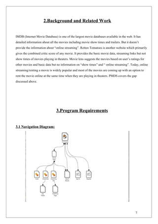 PERSONALIZED MOVIE RECOMMENDATION SYSTEM MINOR PROJECT REPORT | DOCX