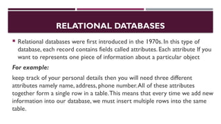 DBMS characteristics in Information Management System.pptx