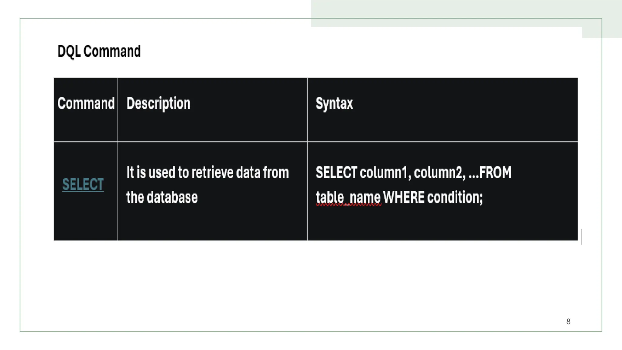 Data base management system basic introduction | PPT