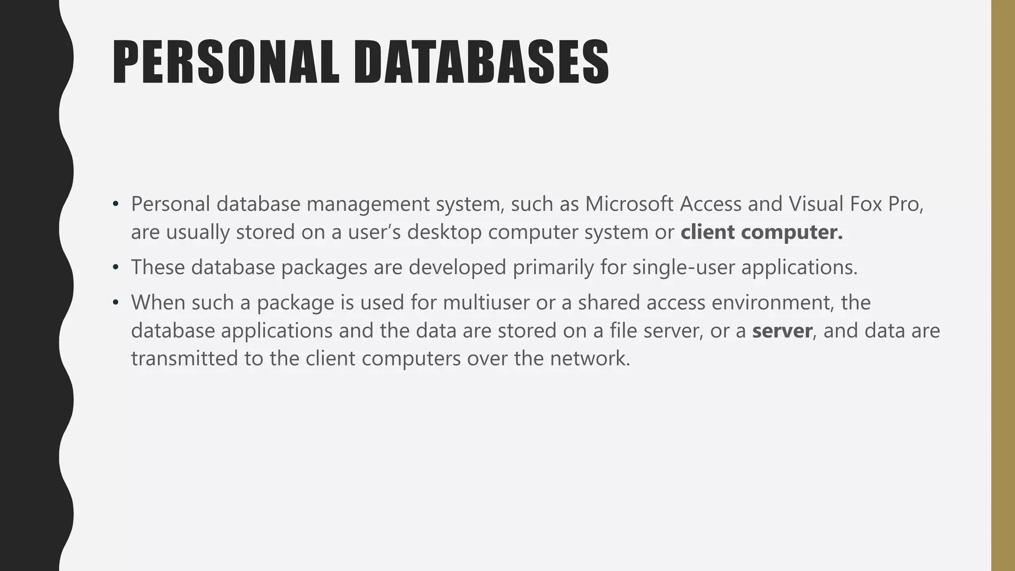 Database Management System - 2a | PPT
