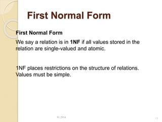 Database management system module -3 bcs403 | PPT