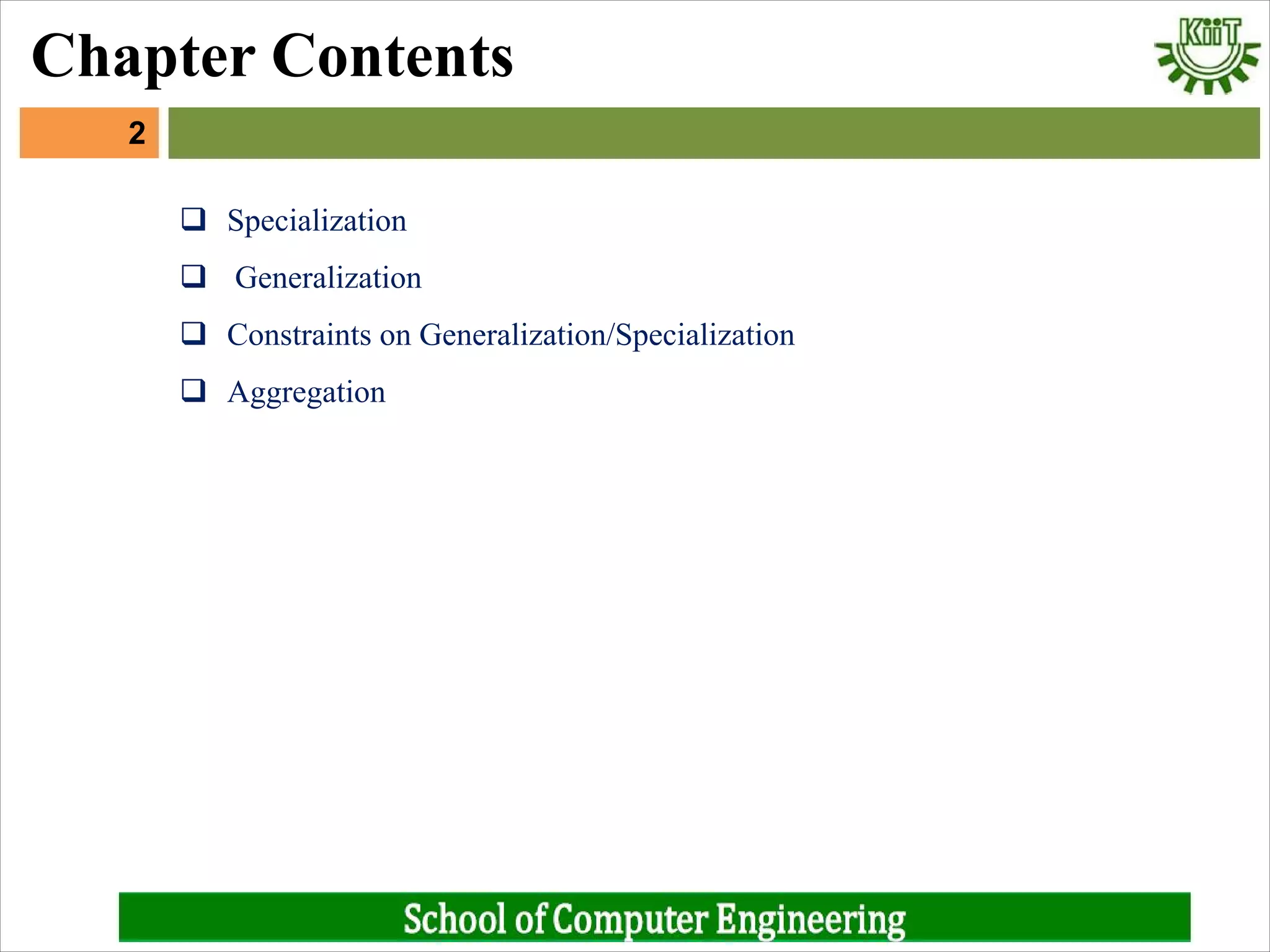 Dbms 8: Enhanced ER Model | PDF