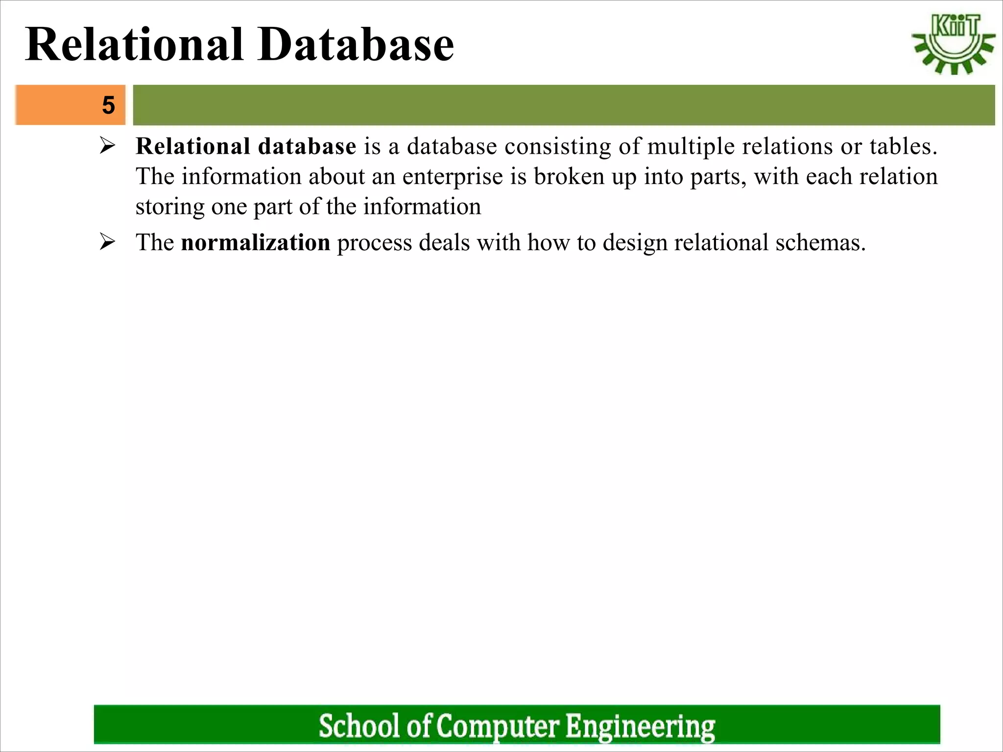 Dbms 9: Relational Model | PPT