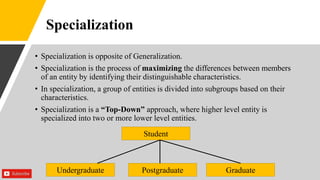 Enhanced ER Models | PPTX