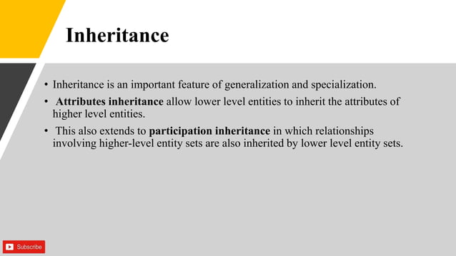 Enhanced ER Models | PPTX