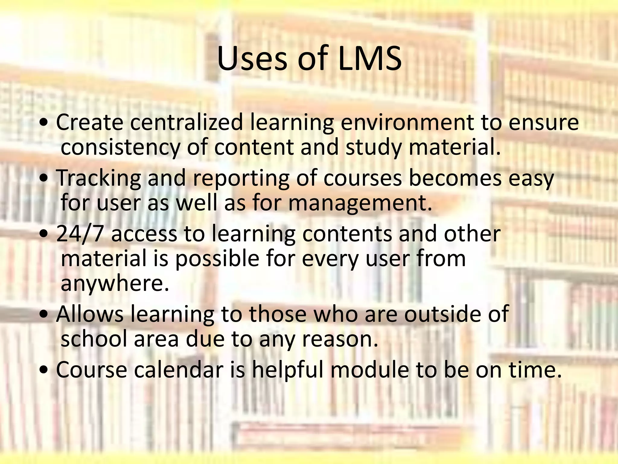 Dbms in education sector | PPTX