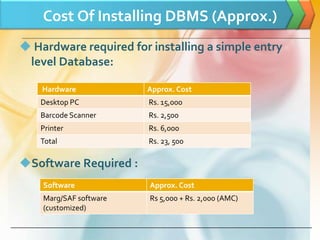 Dbms final pptx | PPTX | Databases | Computer Software and Applications