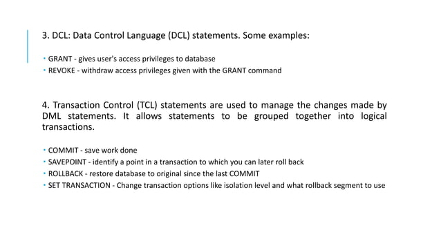 database management system - overview of entire dbms | PPT database management system - overview of entire dbms | PPT
