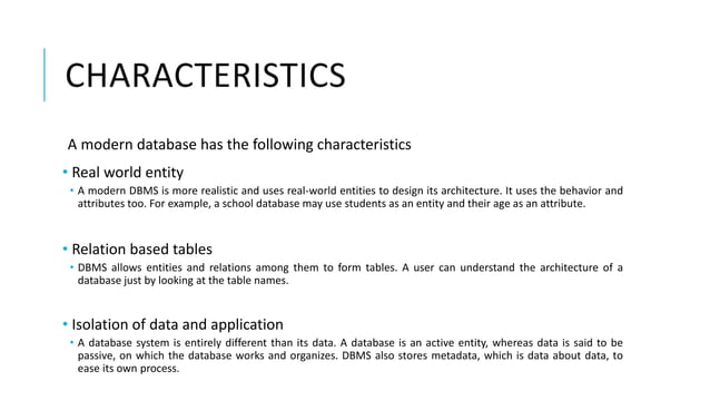 database management system - overview of entire dbms | PPT database management system - overview of entire dbms | PPT