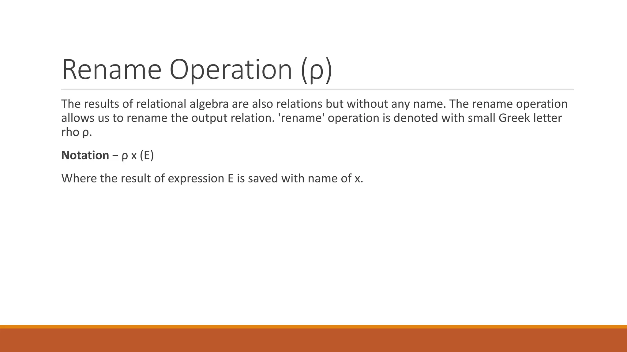 Relational Data Model Introduction Ppt