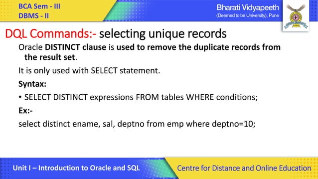 Database Management System Lecture Note Ppt