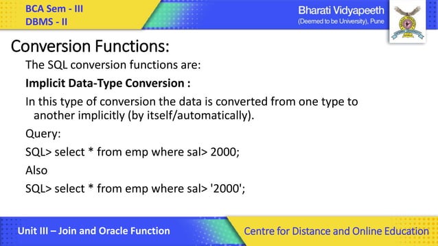 Database Management System lecture note. | PDF